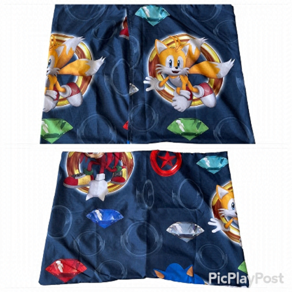 Sega | Bedding | Sonic The Hedgehog Tails Pillow Case Sham | Poshmark